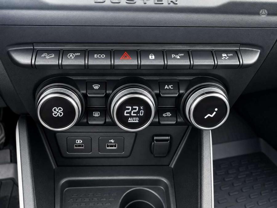 Белый Дачия Duster 2022 в Вильнюс, объемом двигателя 1.46 л и пробегом 105 тыс. км за 16950 €, фото 16 на AUTOMOTO.COM.LV