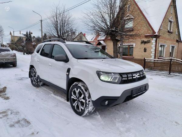 Balts Dacia Duster 2023 Šauļi, ar dzinēja tilpumu 1.50 L un nobraukumu 110 tūkst. km par 8800 €, foto 1 vietnē AUTOMOTO.COM.LV