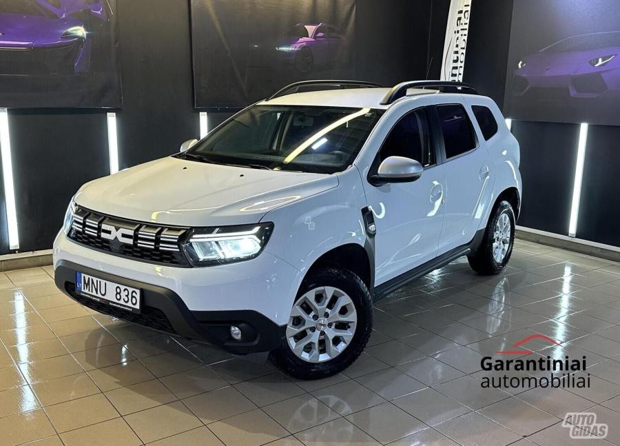 White Dacia Duster 2023 in Avizieniai, with an engine capacity of 1.50 L and mileage of 132 thousand km for 14950 €, photo 1 on AUTOMOTO.COM.LV