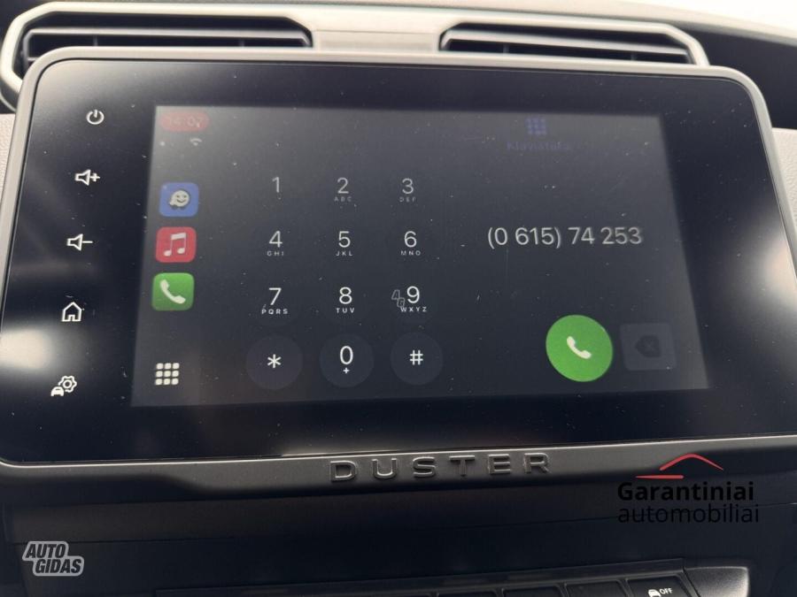Balts Dacia Duster 2023 Avižieniai, ar dzinēja tilpumu 1.30 L un nobraukumu 117 tūkst. km par 14850 €, foto 19 vietnē AUTOMOTO.COM.LV
