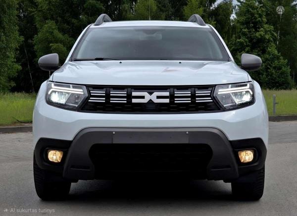Белый Дачия Duster 2023 в Таураге, объемом двигателя 1.46 л и пробегом 362 тыс. км за 9700 €, фото 2 на AUTOMOTO.COM.LV
