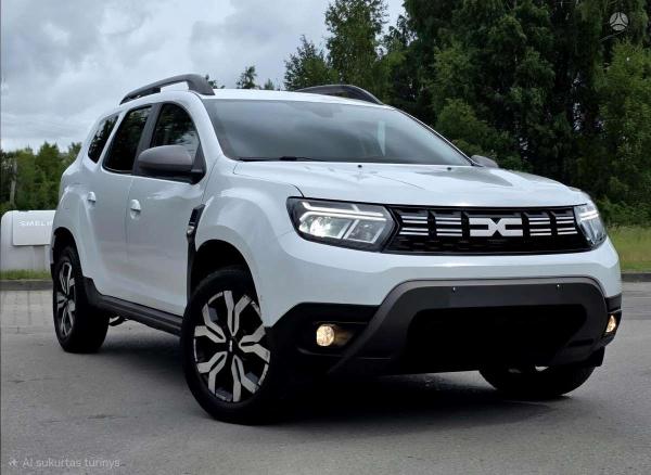 Белый Дачия Duster 2023 в Таураге, объемом двигателя 1.46 л и пробегом 362 тыс. км за 9700 €, фото 3 на AUTOMOTO.COM.LV