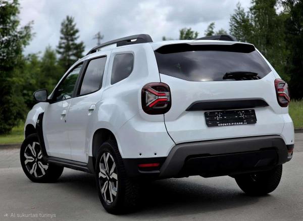 Белый Дачия Duster 2023 в Таураге, объемом двигателя 1.46 л и пробегом 362 тыс. км за 9700 €, фото 7 на AUTOMOTO.COM.LV