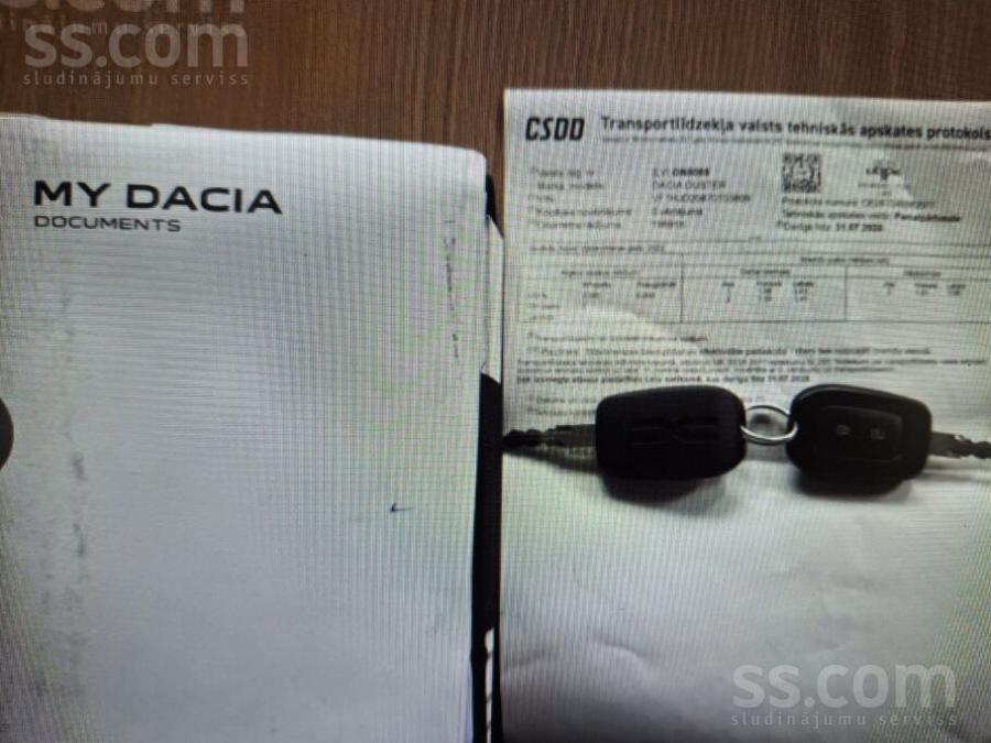 Balts Dacia Duster 2023 Cēsis, ar dzinēja tilpumu 1.30 L un nobraukumu 198 tūkst. km par 16000 €, foto 5 vietnē AUTOMOTO.COM.LV