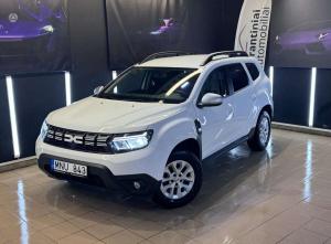 Белый Дачия Duster 2023 в Вильнюс, объемом двигателя 1.50 л и пробегом 118 тыс. км за 14350 €, фото  на AUTOMOTO.COM.LV
