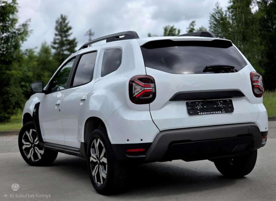 Белый Дачия Duster 2023 в Таураге, объемом двигателя 1.46 л и пробегом 362 тыс. км за 9700 €, фото 7 на AUTOMOTO.COM.LV