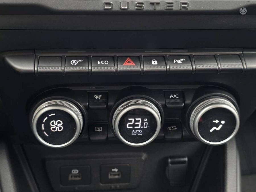 Белый Дачия Duster 2023 в Таураге, объемом двигателя 1.46 л и пробегом 362 тыс. км за 9700 €, фото 24 на AUTOMOTO.COM.LV