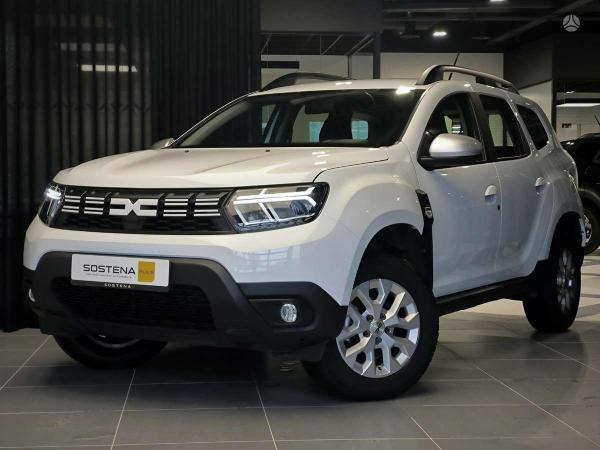 Balts Dacia Duster 2024 Kauņa, ar dzinēja tilpumu 1.00 L un nobraukumu 53 tūkst. km par 14900 €, foto  vietnē AUTOMOTO.COM.LV
