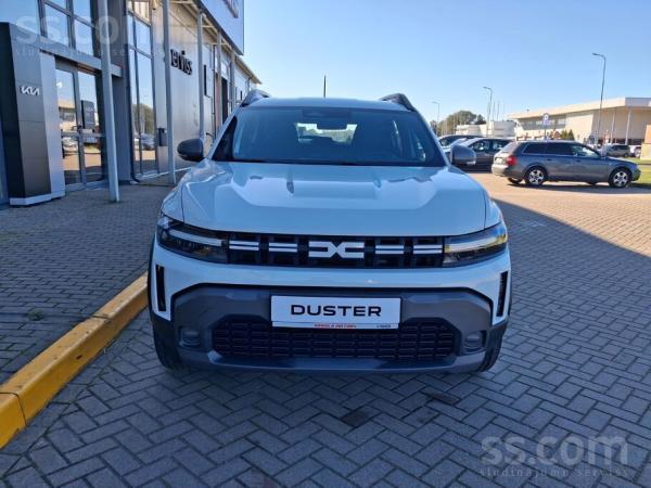 Dacia Duster 2026 Liepāja vietnē Balts Dacia Duster 2026 Liepāja, ar dzinēja tilpumu 1.20 L un nobraukumu 0 tūkst. km par 19990 €, foto 3 vietnē AUTOMOTO.COM.LV
