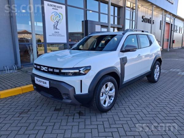 Dacia Duster 2026 Liepāja vietnē Balts Dacia Duster 2026 Liepāja, ar dzinēja tilpumu 1.20 L un nobraukumu 0 tūkst. km par 19990 €, foto 4 vietnē AUTOMOTO.COM.LV