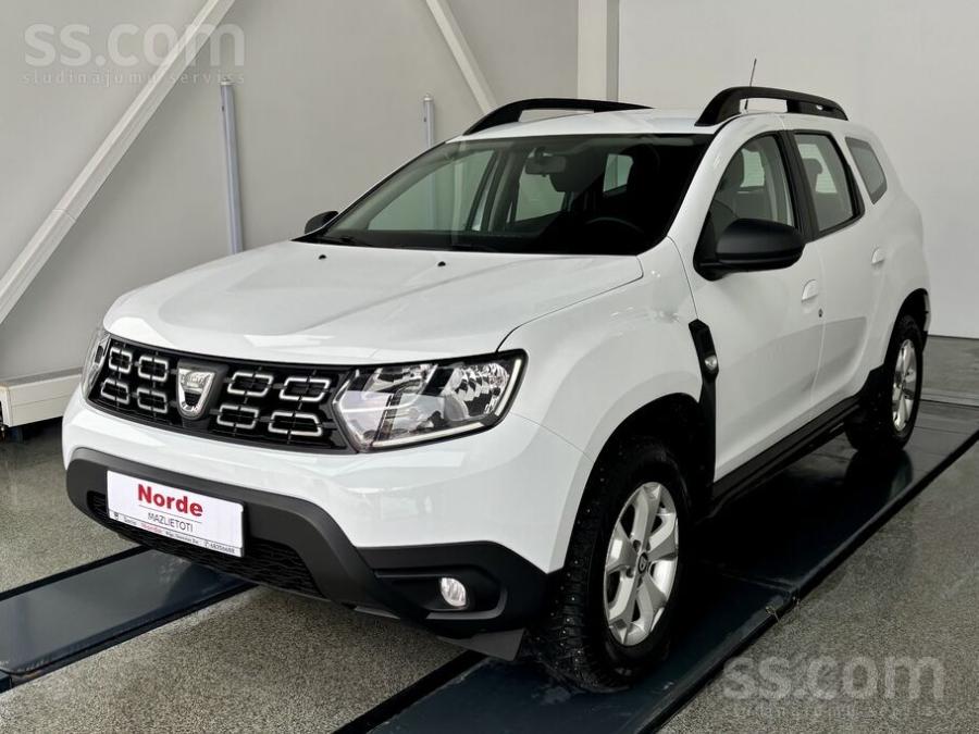 White Dacia Duster 2020 in Riga, with an engine capacity of 1.00 L and mileage of 139 thousand km for 8690 €, photo 2 on AUTOMOTO.COM.LV