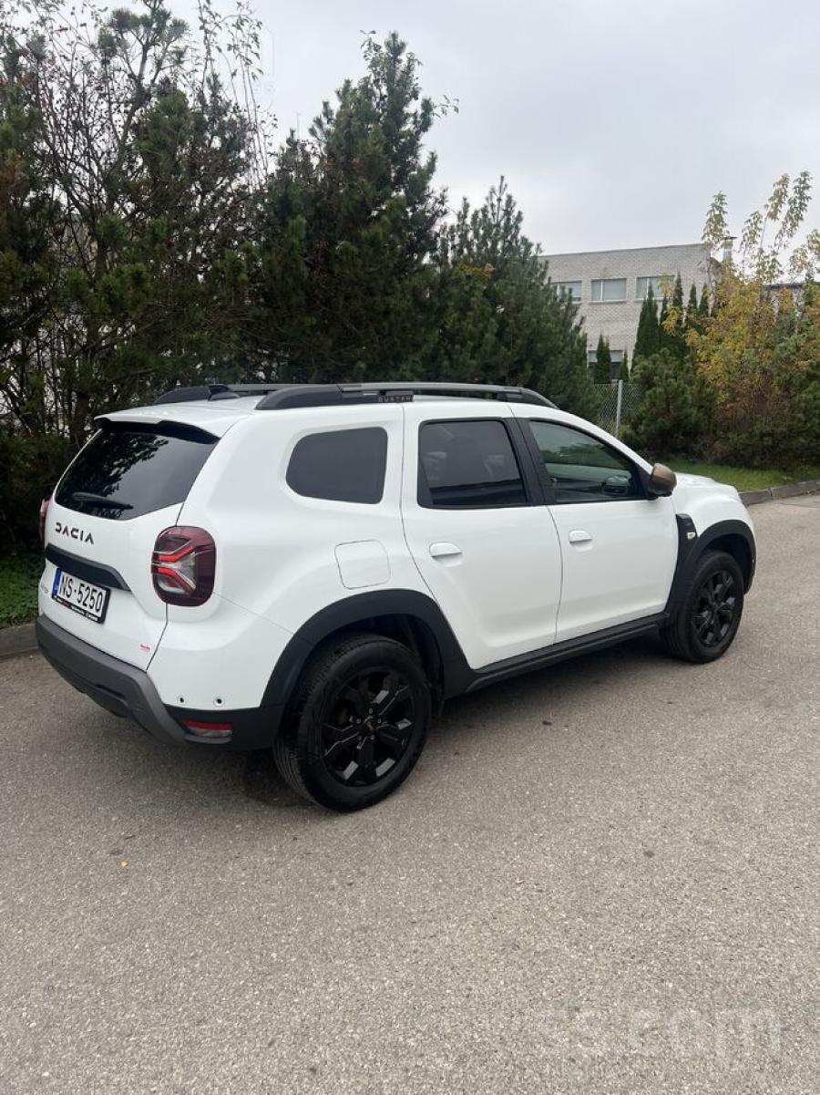 White Dacia Duster 2023 in Riga, with an engine capacity of 1.00 L and mileage of 42 thousand km for 14200 €, photo 21 on AUTOMOTO.COM.LV