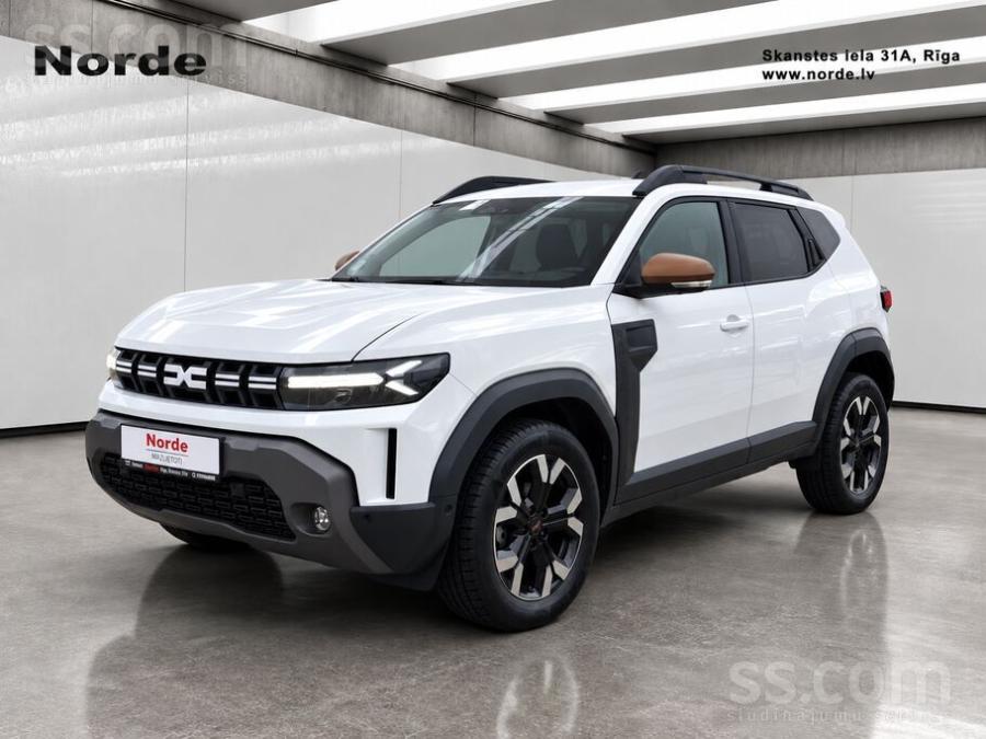 Balts Dacia Duster 2024 Rīga, ar dzinēja tilpumu 1.20 L un nobraukumu 49 tūkst. km par 19980 €, foto 1 vietnē AUTOMOTO.COM.LV