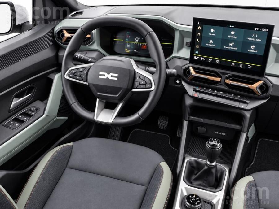 Balts Dacia Duster 2024 Rīga, ar dzinēja tilpumu 1.20 L un nobraukumu 49 tūkst. km par 19980 €, foto 11 vietnē AUTOMOTO.COM.LV