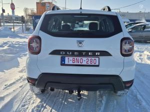 White Dacia Duster 2018 in Siauliai, with an engine capacity of 1.20 L and mileage of 122 thousand km for 8450 €, photo 9 on AUTOMOTO.COM.LV