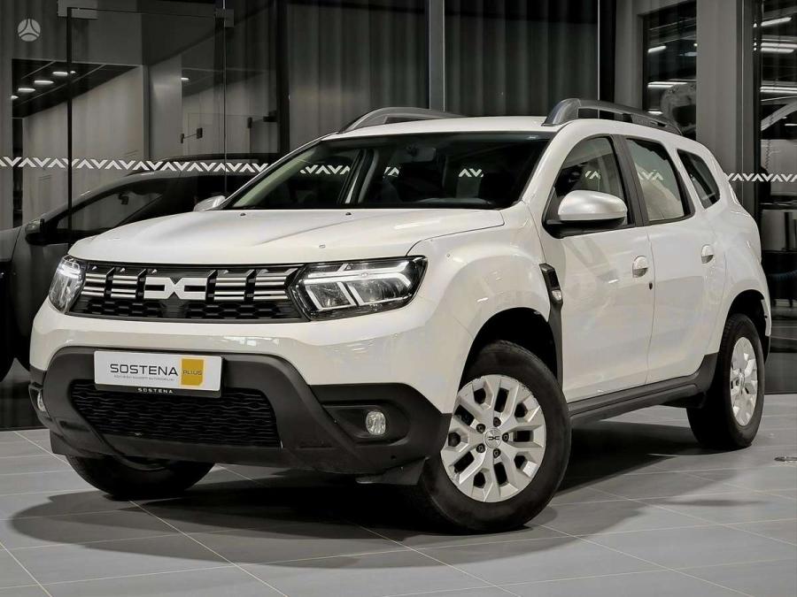 Balts Dacia Duster 2024 Kauņa, ar dzinēja tilpumu 1.00 L un nobraukumu 70 tūkst. km par 13500 €, foto 1 vietnē AUTOMOTO.COM.LV