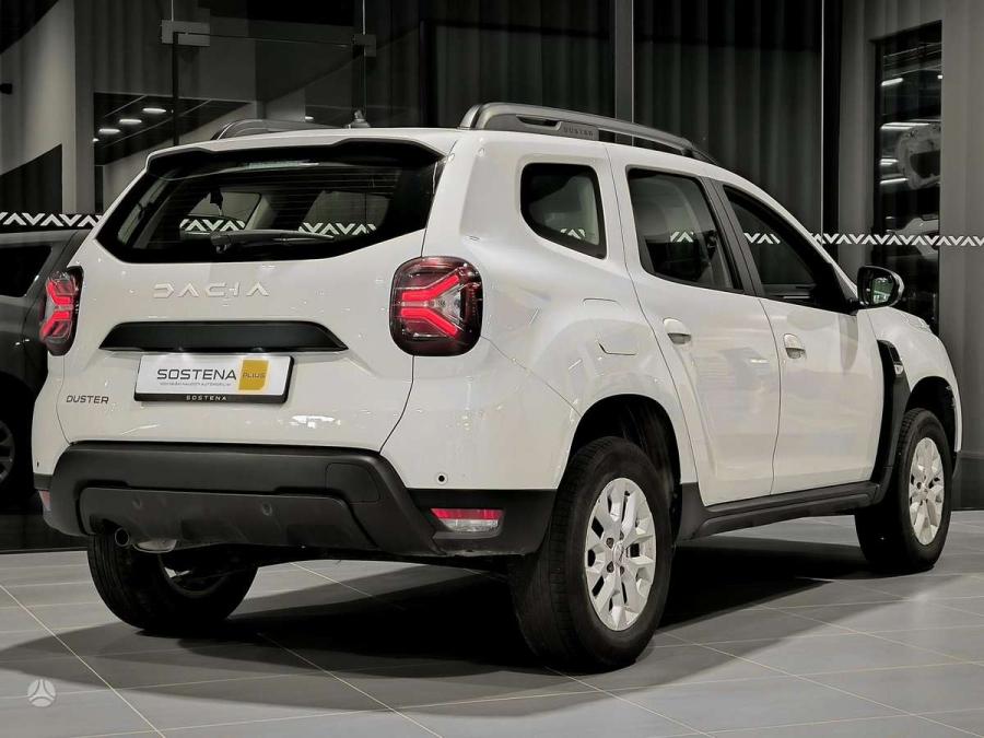 Balts Dacia Duster 2024 Kauņa, ar dzinēja tilpumu 1.00 L un nobraukumu 70 tūkst. km par 13500 €, foto 5 vietnē AUTOMOTO.COM.LV