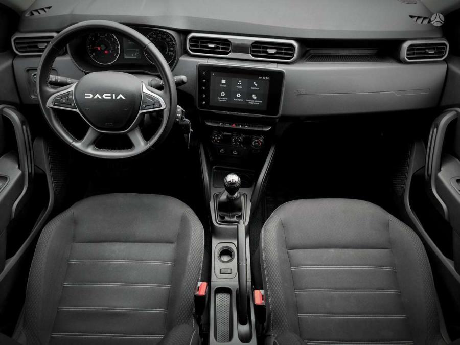 Balts Dacia Duster 2024 Kauņa, ar dzinēja tilpumu 1.00 L un nobraukumu 70 tūkst. km par 13500 €, foto 9 vietnē AUTOMOTO.COM.LV