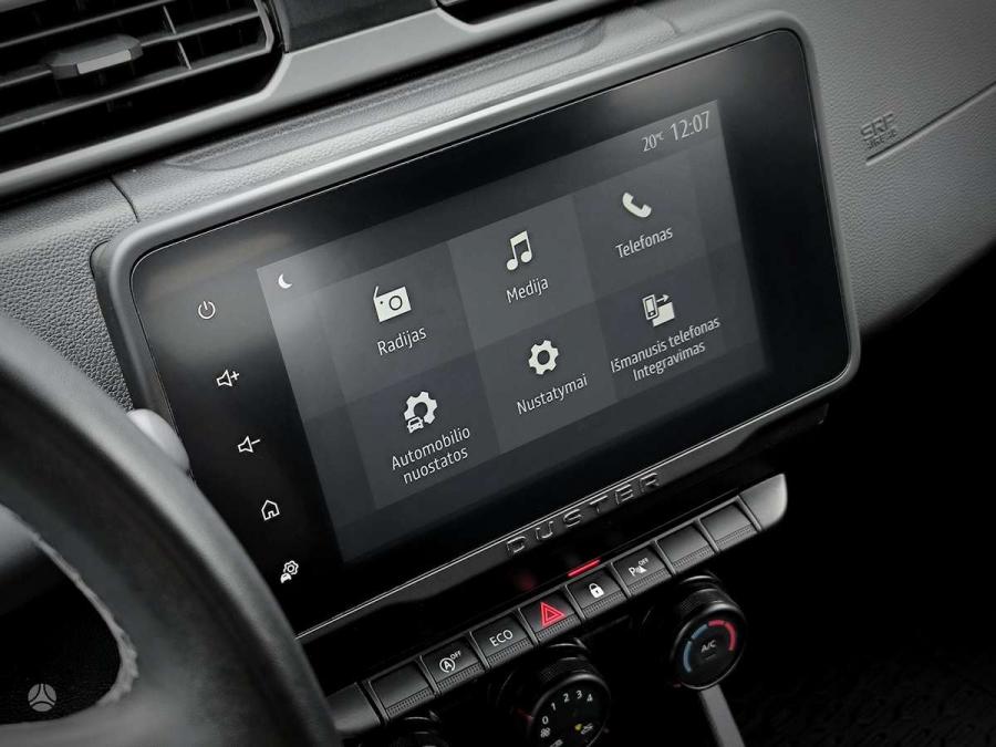 Balts Dacia Duster 2024 Kauņa, ar dzinēja tilpumu 1.00 L un nobraukumu 70 tūkst. km par 13500 €, foto 14 vietnē AUTOMOTO.COM.LV