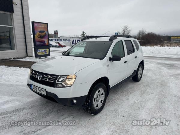 White Dacia Duster 2016 in Narva, with an engine capacity of 1.60 L and mileage of 59 thousand km for 8200 €, photo 2 on AUTOMOTO.COM.LV