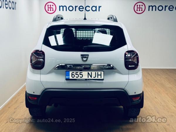 White Dacia Duster 2021 in Tallinn, with an engine capacity of 1.30 L and mileage of 101 thousand km for 12300 €, photo 5 on AUTOMOTO.COM.LV