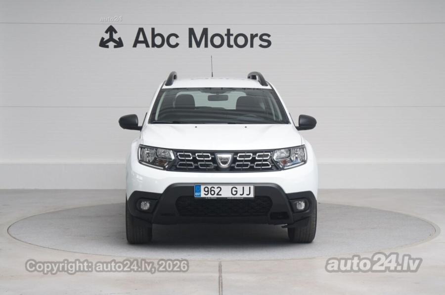 White Dacia Duster 2021 in Tallinn, with an engine capacity of 1.00 L and mileage of 125 thousand km for 9790 €, photo 2 on AUTOMOTO.COM.LV