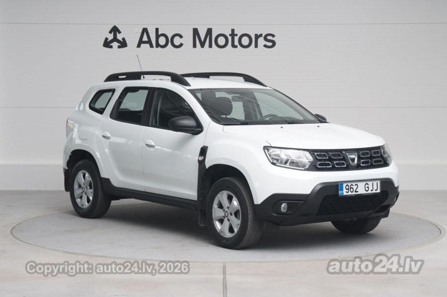 White Dacia Duster 2021 in Tallinn, with an engine capacity of 1.00 L and mileage of 125 thousand km for 9790 €, photo 3 on AUTOMOTO.COM.LV