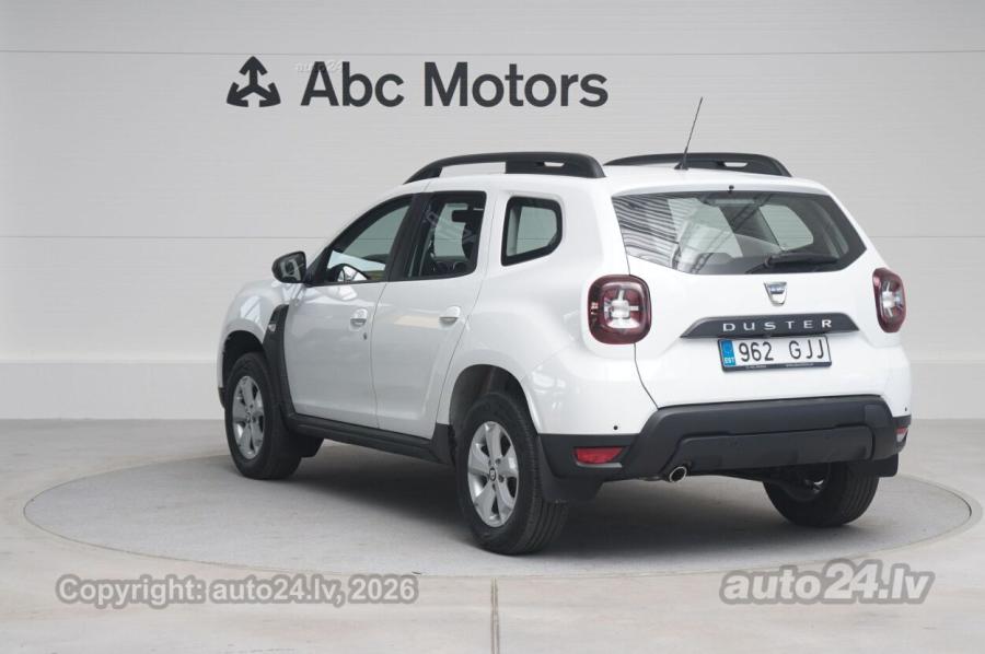 White Dacia Duster 2021 in Tallinn, with an engine capacity of 1.00 L and mileage of 125 thousand km for 9790 €, photo 6 on AUTOMOTO.COM.LV