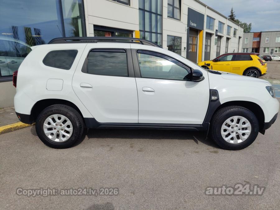 Белый Дачия Duster 2021 в Тарту, объемом двигателя 1.00 л и пробегом 80 тыс. км за 10900 €, фото 3 на AUTOMOTO.COM.LV