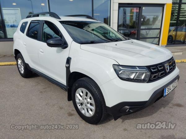 White Dacia Duster 2021 in Tartu, with an engine capacity of 1.00 L and mileage of 80 thousand km for 9900 €, photo 1 on AUTOMOTO.COM.LV