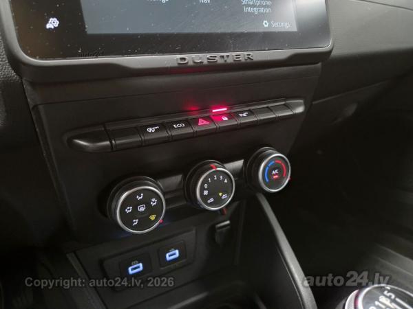 White Dacia Duster 2022 in Tallinn, with an engine capacity of 1.00 L and mileage of 89 thousand km for 10900 €, photo 11 on AUTOMOTO.COM.LV