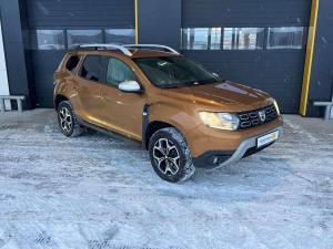 Dzeltens Dacia Duster 2018 Viļņa, ar dzinēja tilpumu 1.60 L un nobraukumu 61 tūkst. km par 9000 €, foto  vietnē AUTOMOTO.COM.LV