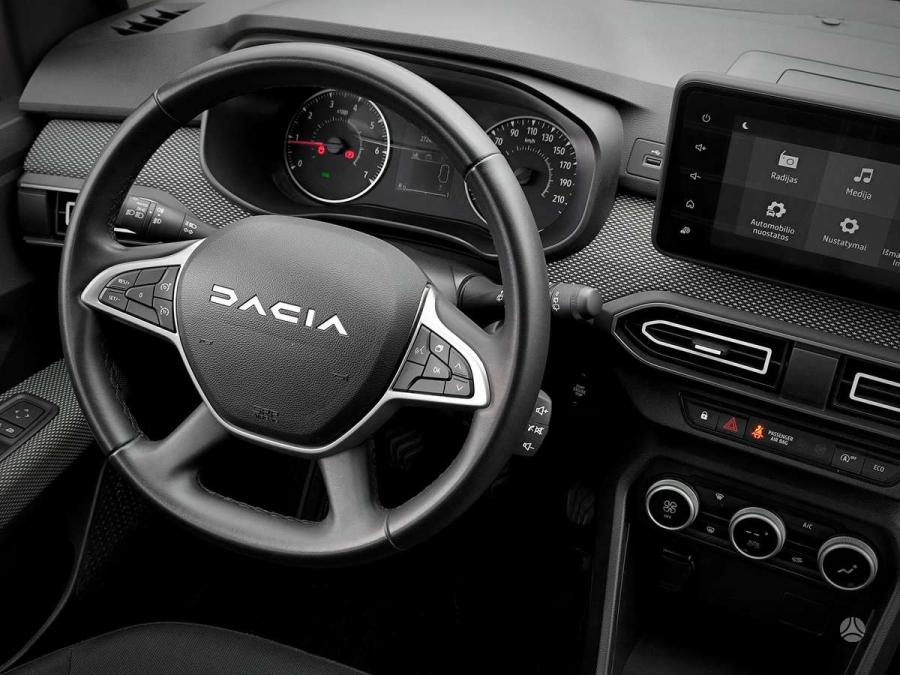 Brūns Dacia Jogger 2023 Kauņa, ar dzinēja tilpumu 1.00 L un nobraukumu 31 tūkst. km par 13500 €, foto 11 vietnē AUTOMOTO.COM.LV