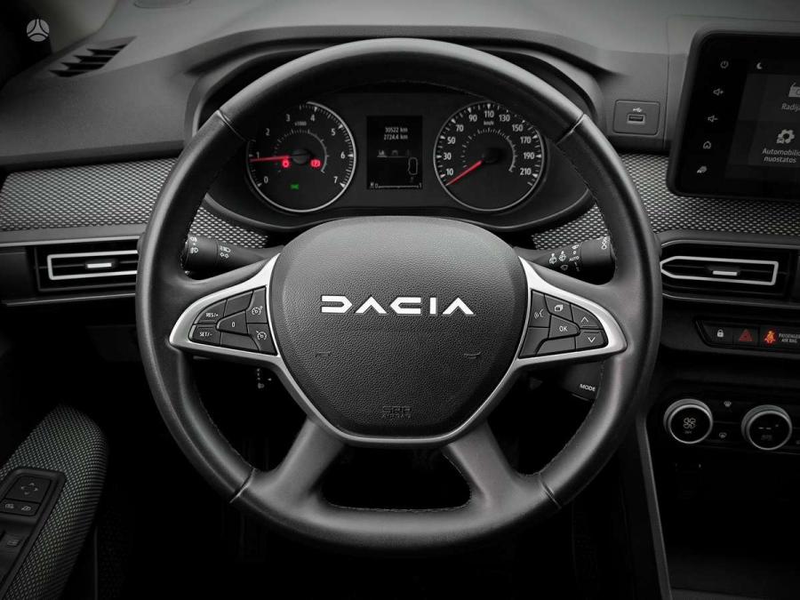 Brūns Dacia Jogger 2023 Kauņa, ar dzinēja tilpumu 1.00 L un nobraukumu 31 tūkst. km par 13500 €, foto 12 vietnē AUTOMOTO.COM.LV