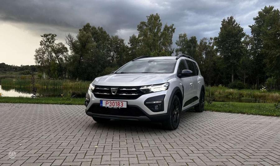 Pelēks Dacia Jogger 2022 Utena, ar dzinēja tilpumu 1.00 L un nobraukumu 271 tūkst. km par 7995 €, foto 4 vietnē AUTOMOTO.COM.LV