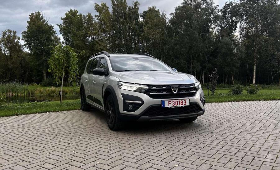 Pelēks Dacia Jogger 2022 Utena, ar dzinēja tilpumu 1.00 L un nobraukumu 271 tūkst. km par 7995 €, foto 5 vietnē AUTOMOTO.COM.LV