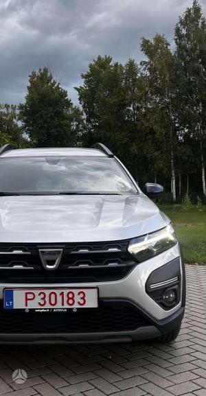 Pelēks Dacia Jogger 2022 Utena, ar dzinēja tilpumu 1.00 L un nobraukumu 271 tūkst. km par 7995 €, foto 11 vietnē AUTOMOTO.COM.LV