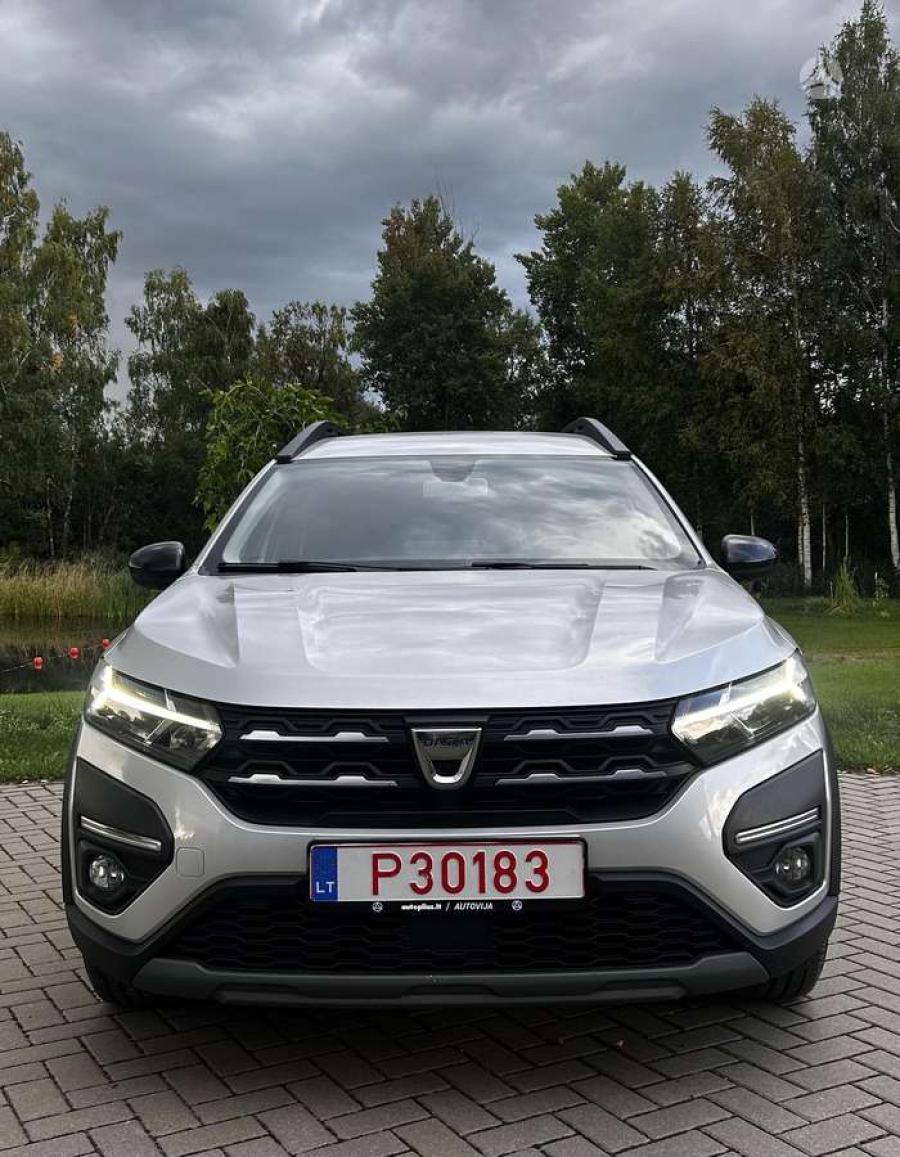 Pelēks Dacia Jogger 2022 Utena, ar dzinēja tilpumu 1.00 L un nobraukumu 271 tūkst. km par 7995 €, foto 12 vietnē AUTOMOTO.COM.LV