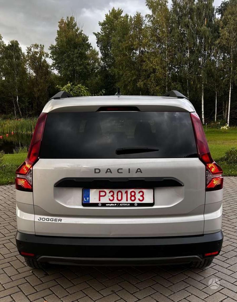 Pelēks Dacia Jogger 2022 Utena, ar dzinēja tilpumu 1.00 L un nobraukumu 271 tūkst. km par 7995 €, foto 21 vietnē AUTOMOTO.COM.LV
