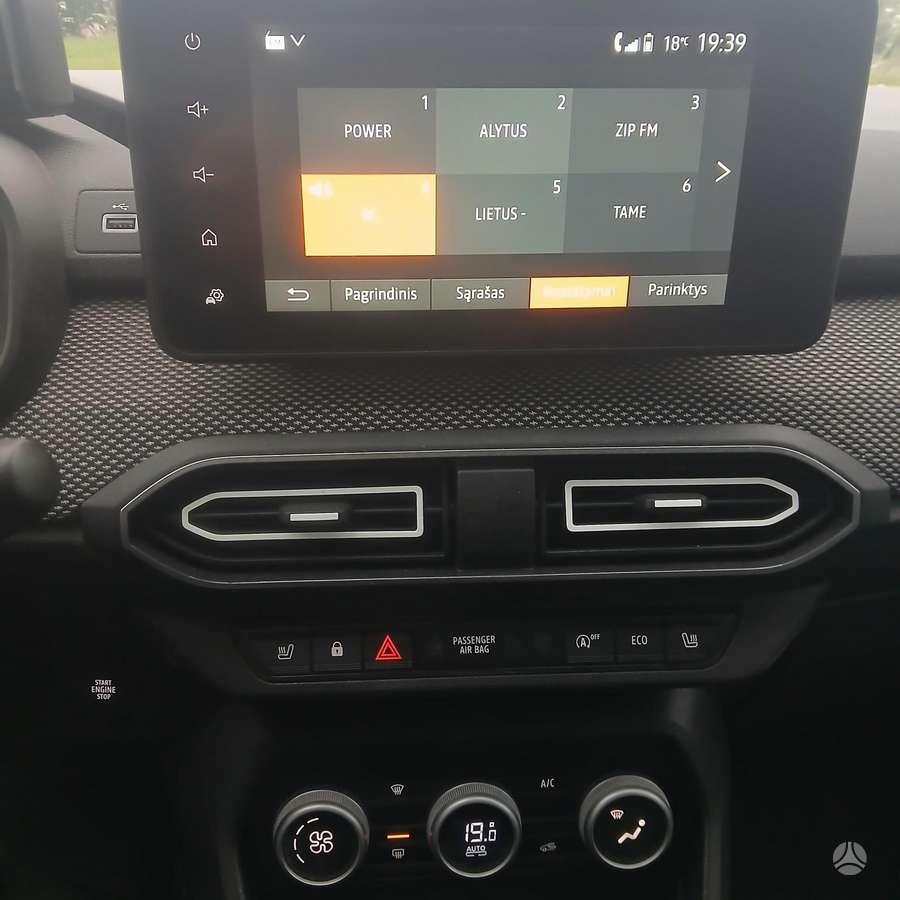 Pelēks Dacia Jogger 2023 Viļņa, ar dzinēja tilpumu 1.00 L un nobraukumu 119 tūkst. km par 10800 €, foto 11 vietnē AUTOMOTO.COM.LV