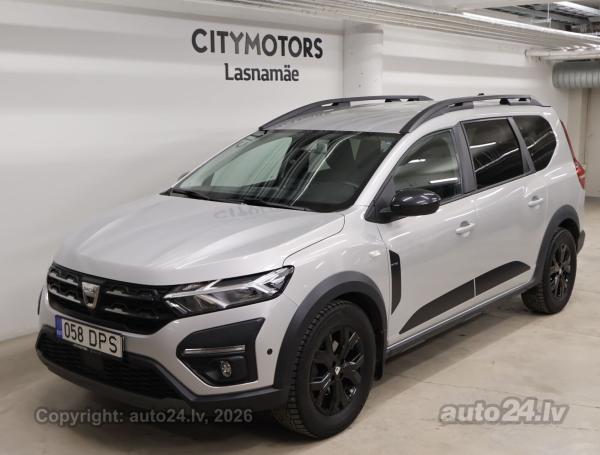 Pelēks Dacia Jogger 2022 Tallina, ar dzinēja tilpumu 1.00 L un nobraukumu 93 tūkst. km par 12900 €, foto  vietnē AUTOMOTO.COM.LV