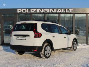 White Dacia Jogger 2023 in Vilnius, with an engine capacity of 1.00 L and mileage of 89 thousand km for 11000 €, photo 5 on AUTOMOTO.COM.LV