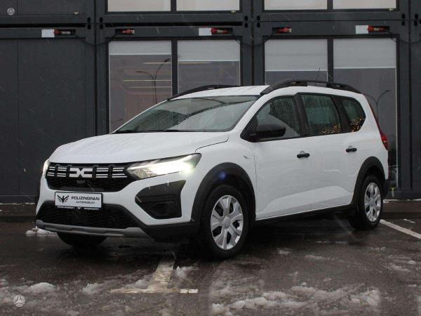 Balts Dacia Jogger 2023 Viļņa, ar dzinēja tilpumu 1.00 L un nobraukumu 100 tūkst. km par 11000 €, foto 1 vietnē AUTOMOTO.COM.LV