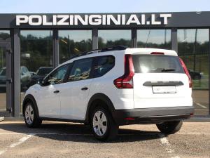 White Dacia Jogger 2023 in Vilnius, with an engine capacity of 1.00 L and mileage of 90 thousand km for 11500 €, photo 4 on AUTOMOTO.COM.LV
