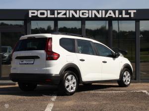 White Dacia Jogger 2023 in Vilnius, with an engine capacity of 1.00 L and mileage of 90 thousand km for 11500 €, photo 5 on AUTOMOTO.COM.LV