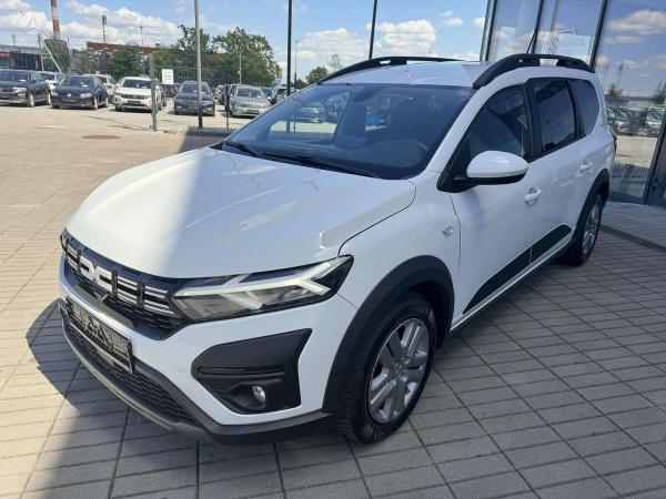 Balts Dacia Jogger 2023 Kauņa, ar dzinēja tilpumu 1.00 L un nobraukumu 158 tūkst. km par 11500 €, foto 1 vietnē AUTOMOTO.COM.LV
