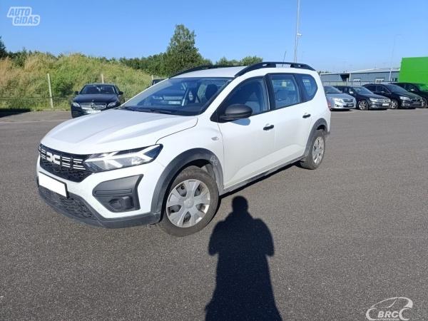 Balts Dacia Jogger 2023 Avižieniai, ar dzinēja tilpumu 1.00 L un nobraukumu 96 tūkst. km par 10900 €, foto 1 vietnē AUTOMOTO.COM.LV