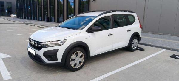 Balts Dacia Jogger 2024 Viļņa, ar dzinēja tilpumu 1.00 L un nobraukumu 90 tūkst. km par 10200 €, foto 1 vietnē AUTOMOTO.COM.LV