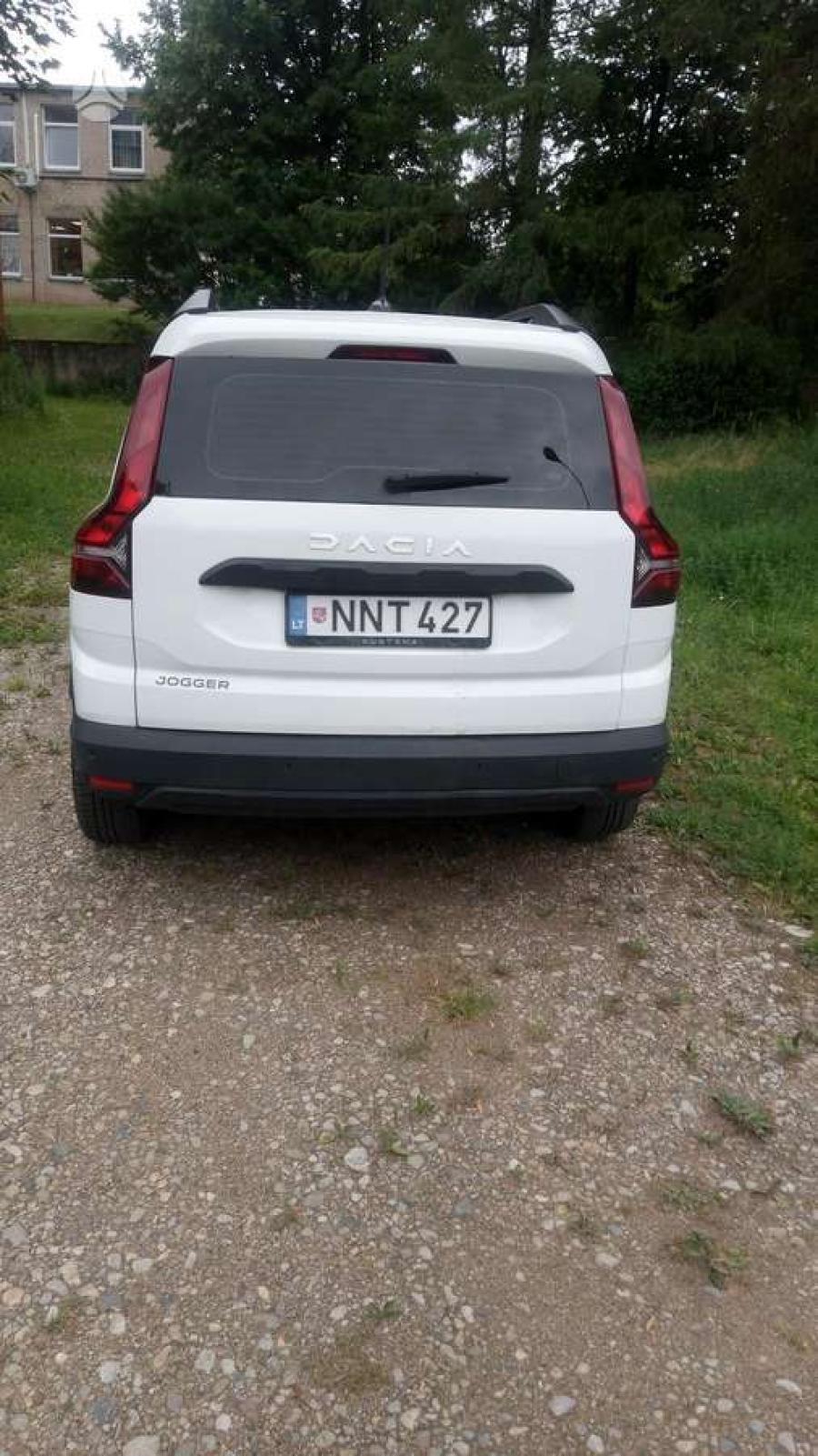 Balts Dacia Jogger 2025 Anykščiai, ar dzinēja tilpumu 1.00 L un nobraukumu 29 tūkst. km par 7260 €, foto 6 vietnē AUTOMOTO.COM.LV