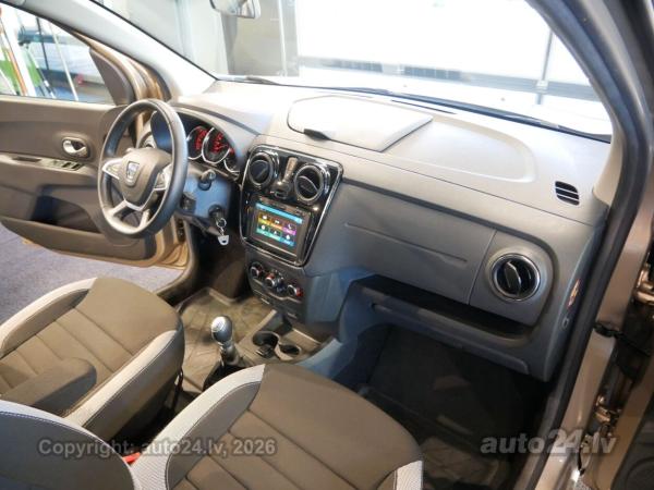 Beige Dacia Lodgy 2021 in Tallinn, with an engine capacity of 1.50 L and mileage of 50 thousand km for 10500 €, photo 11 on AUTOMOTO.COM.LV